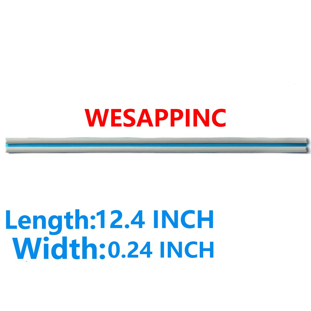 WESAPPINC Rubber Foot Strip Replacment for HP Envy x360 15-DS 15M-DS Series Laptop Bottom case Rubber Foot Strip (Grey) (Grey)