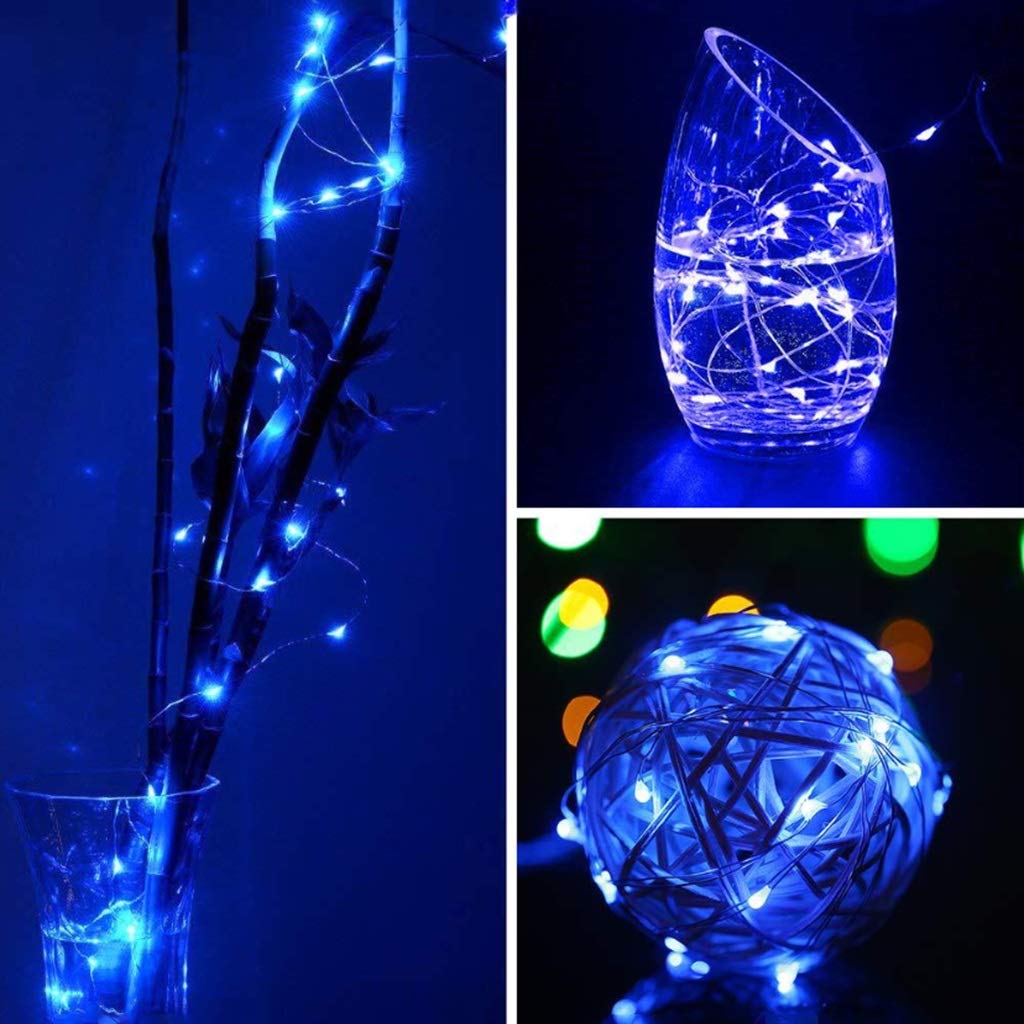 LIUPENGWEI Solar Lights Outdoor,8 Modes Solar Garden Lights, 5m/10m/20m Copper Wire Solar String Lights, Waterproof For Christmas, Halloween, Tree, Garden, Home, Wedding, Pathway, Party Fairy Lights g