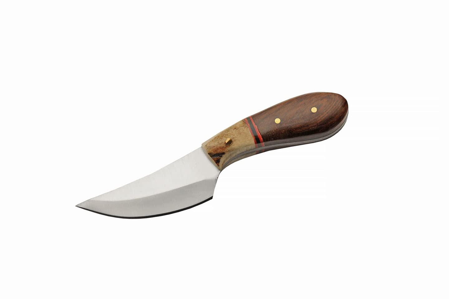 Little Doe Bone/Wood Handle 4.75″ Stainless Steel Hunting Knife