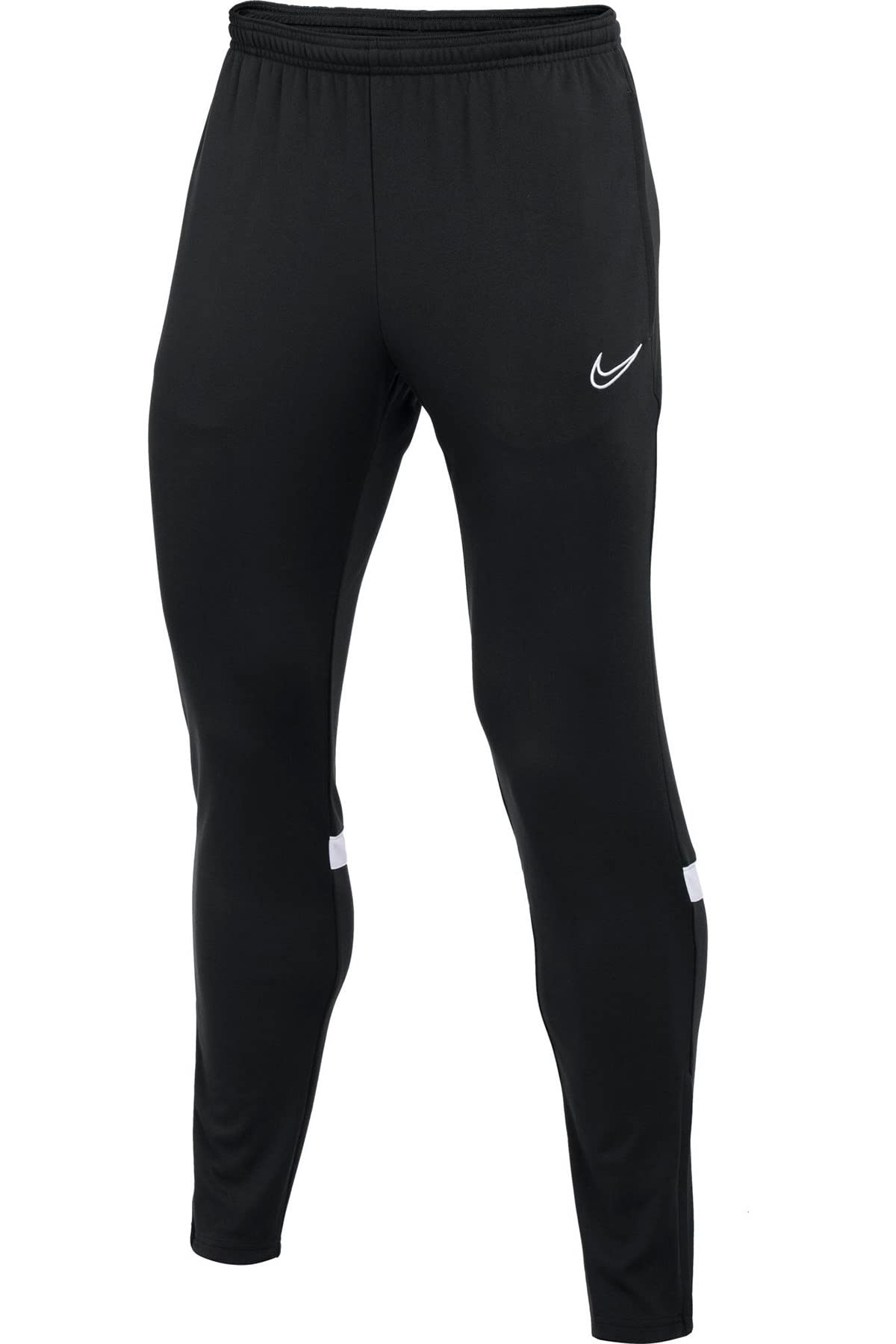 Nike Men's Dry Academy 21 Knit Pant, CW6122-010 (Large, Black/White)