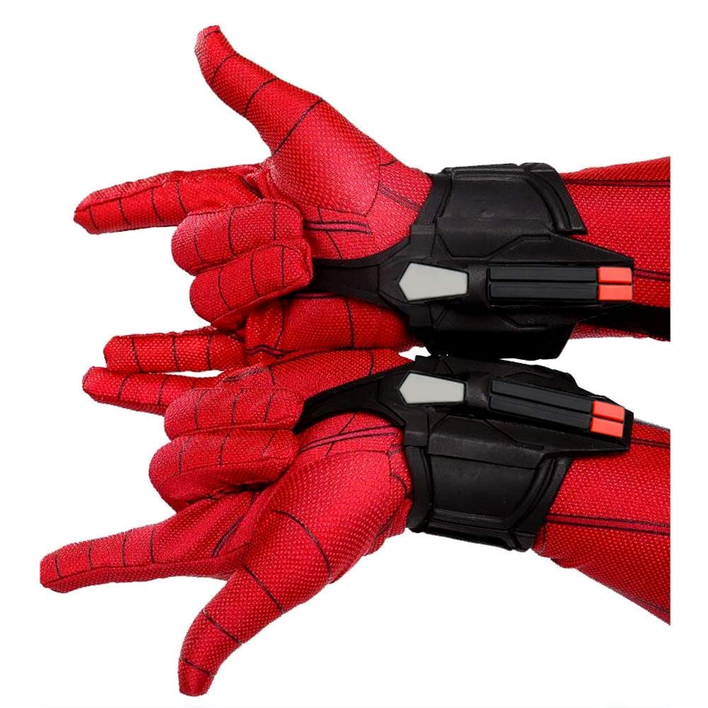 Spiderman Web Shooter Cosplay Launcher Bracers Accessories Spiderman Toy Accessories Black Shooter Props Decorate