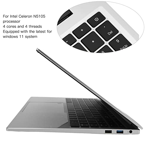 Yoidesu 16in Laptop, IPS HD Screen Display for Windows 11 Chip for Intel N5105 CPU Processor 12GB Memory 1TB SSD with Backlit Keyboard with Camera WiFi Function