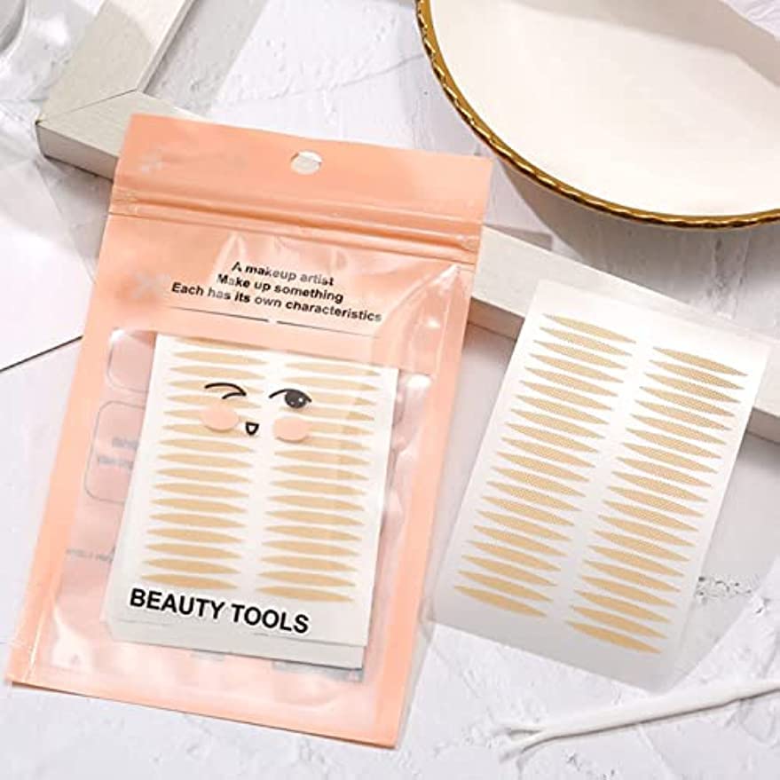 OJJ Geneve Invisible Eye Lift Strips,Glue-Free Invisible Waterproof Double Eyelid Sticker,lids by design eyelid strips (600PCS)