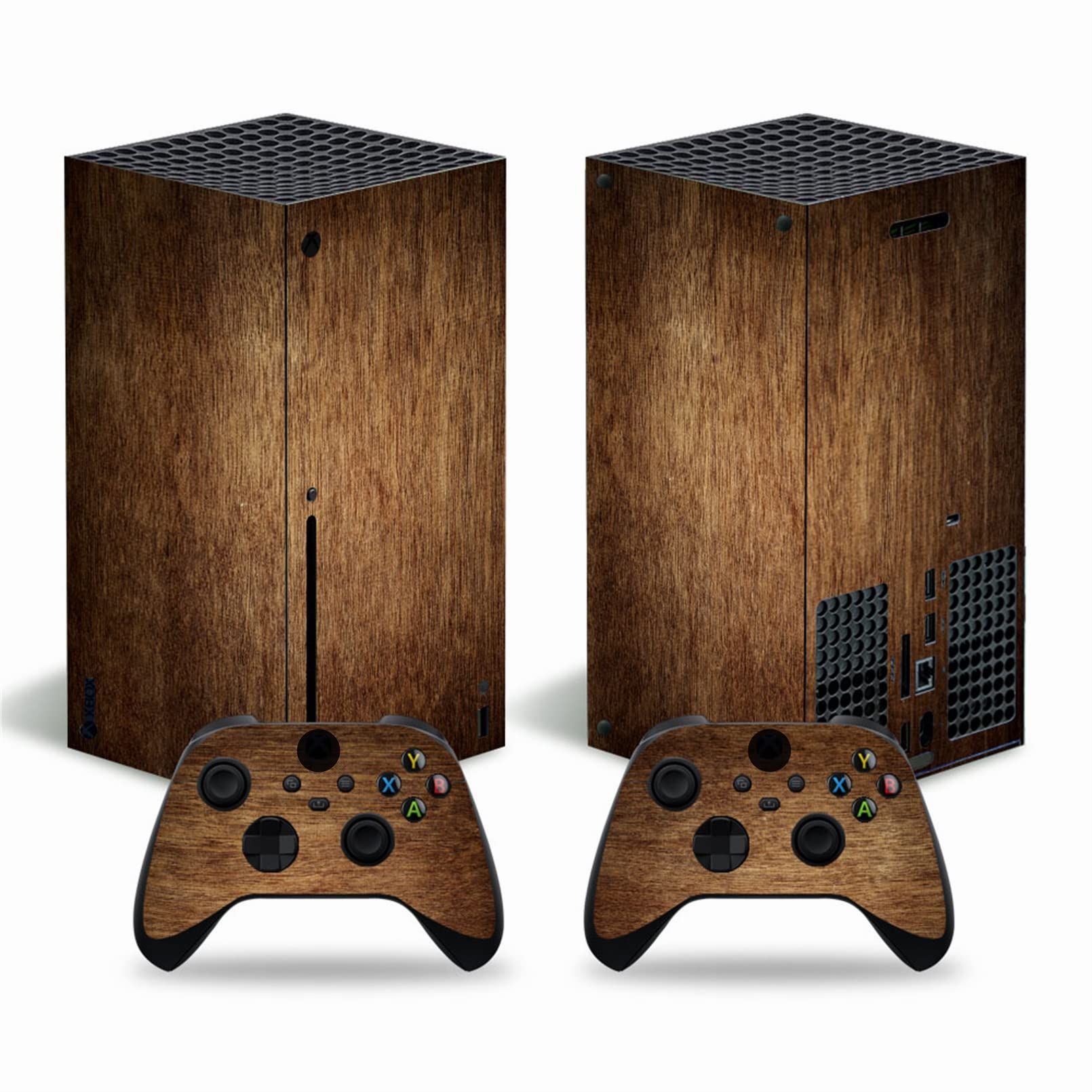Top factory Skin Decal Protective Vinyl Skin Decal Cover for Series X Console Skins Wrap Sticker with Two Free Wireless Controller Decals 60227 Decal