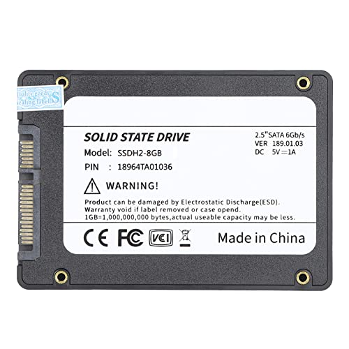 Yoidesu 2.5inch SSD SATA3, for Desktop Computers or PCs Mobile Hard Disk Drive Read Speed up to 500M/S Support for OS X / Win7 / Win8 / Win10 / XP/Linux(240GB)