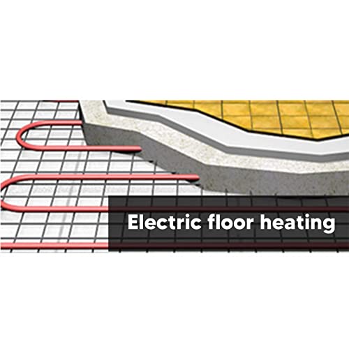 Nachukan Smart Thermostat for Household Floor Heating - Programmable App Control, Voice Command - AC 95-240V - White Temperature Controller