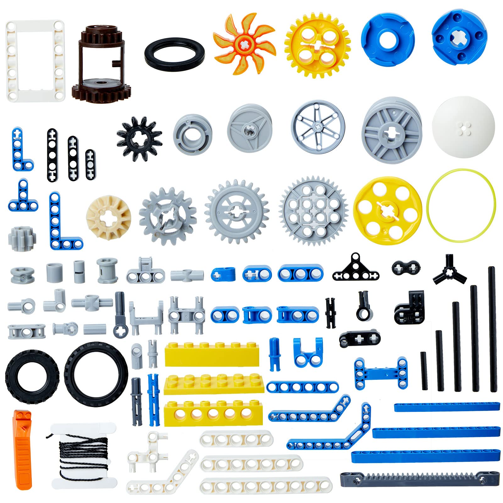 Maiwaput 330Pcs Building Kit, 12 in 1 STEM Toys with Electric Power Motor for Kids, DIY Erector Set for Boys Girls, Technic Building Suit Creative Play Great Gift for Kids Age 6+