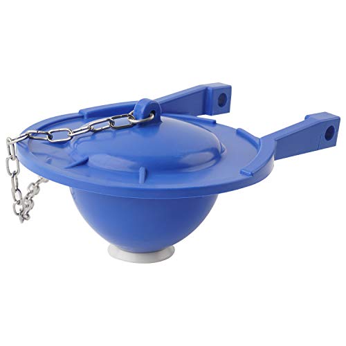 Toilet Flapper Compatible with TOTO Flapper Model THU140S, Replaces 3-Inch Flappers Long Lasting Rubber Seal Water Saving- Including Stainless Steel Chain and Hook, Easy to Install(Pack of 1, Blue)