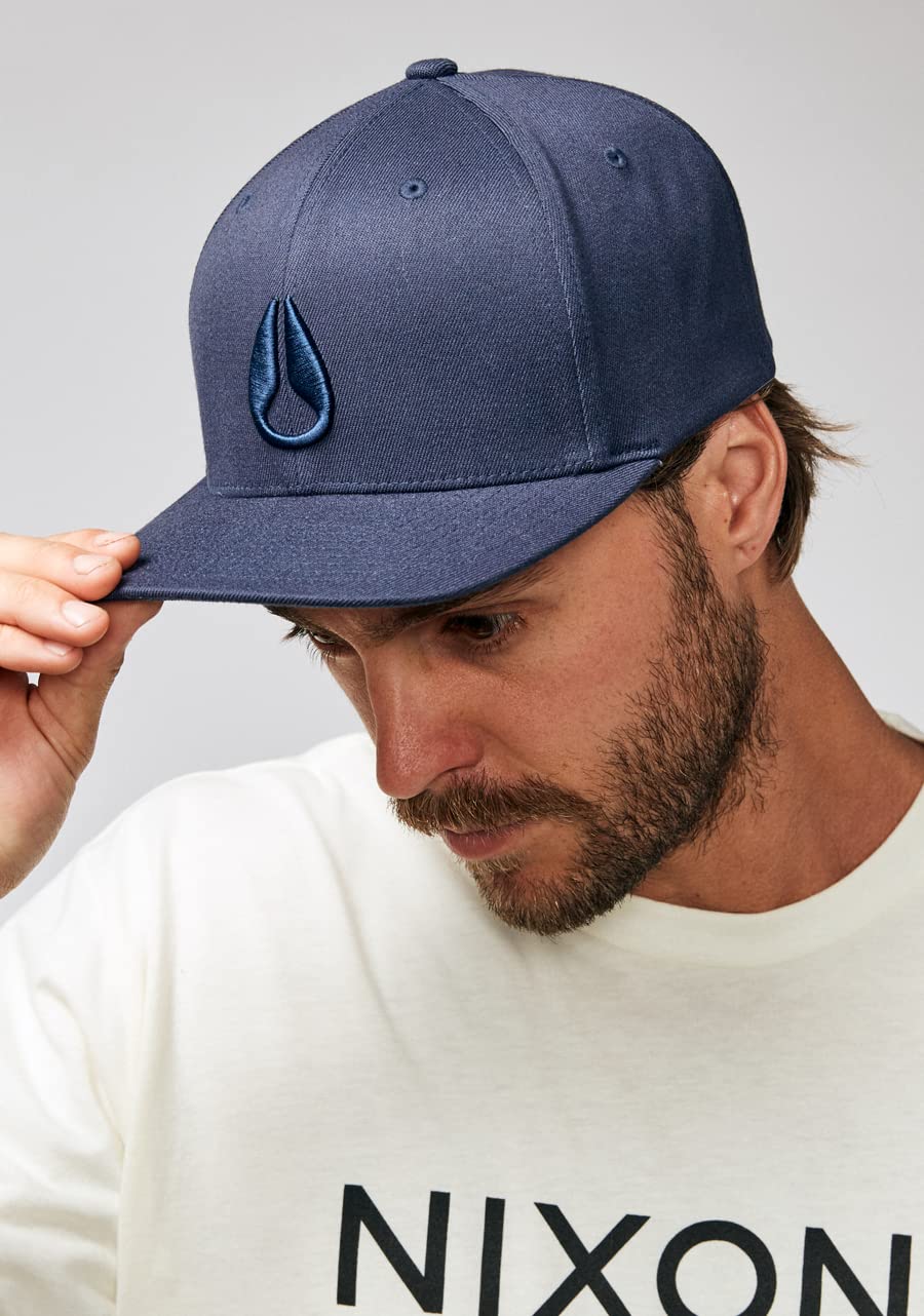 NIXON Deep Down FF Athletic Fit Hat - All Navy - L/XL