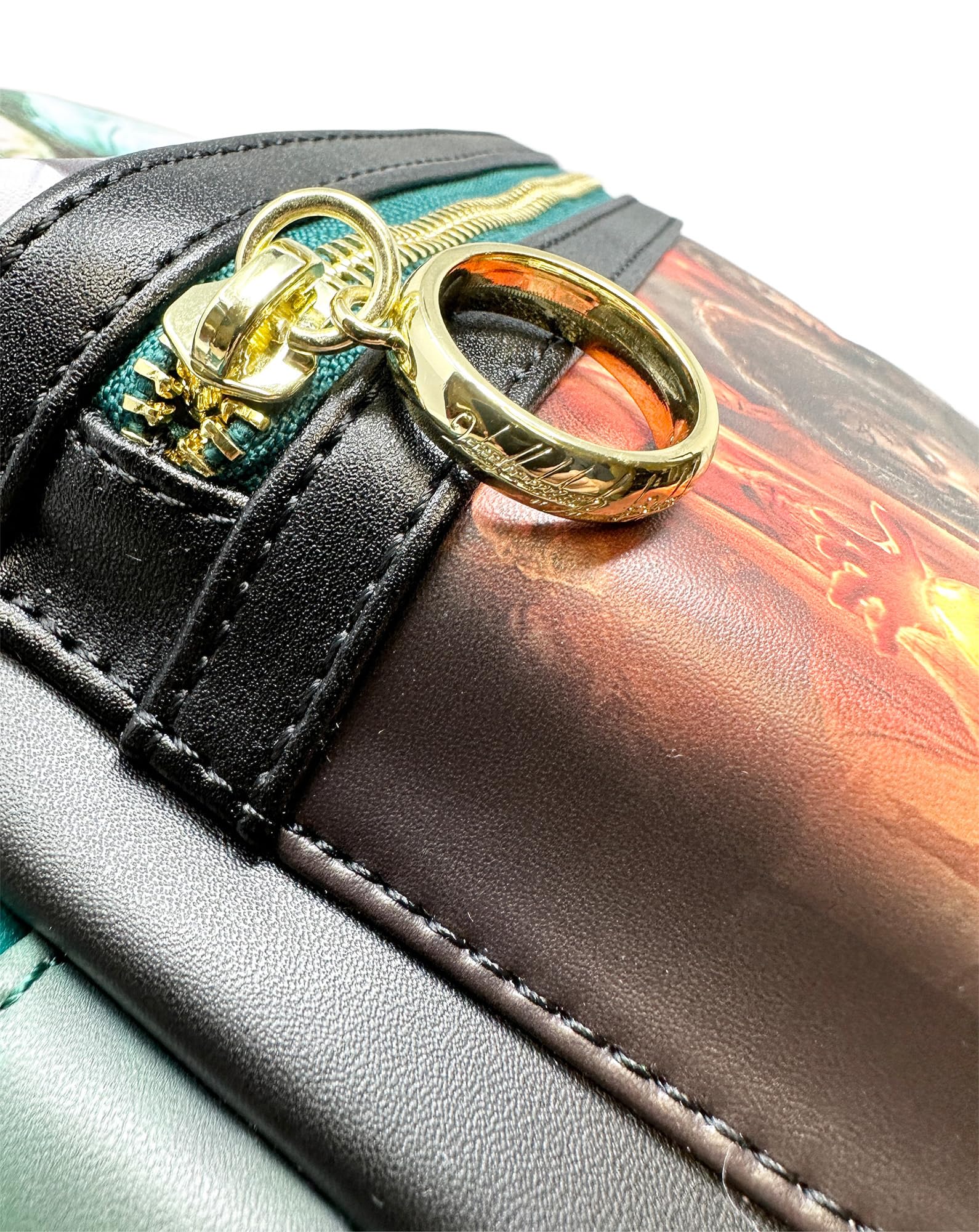 Loungefly Lord of the Rings LOTR Movie Collage Womens Double Strap Shoulder Bag Purse