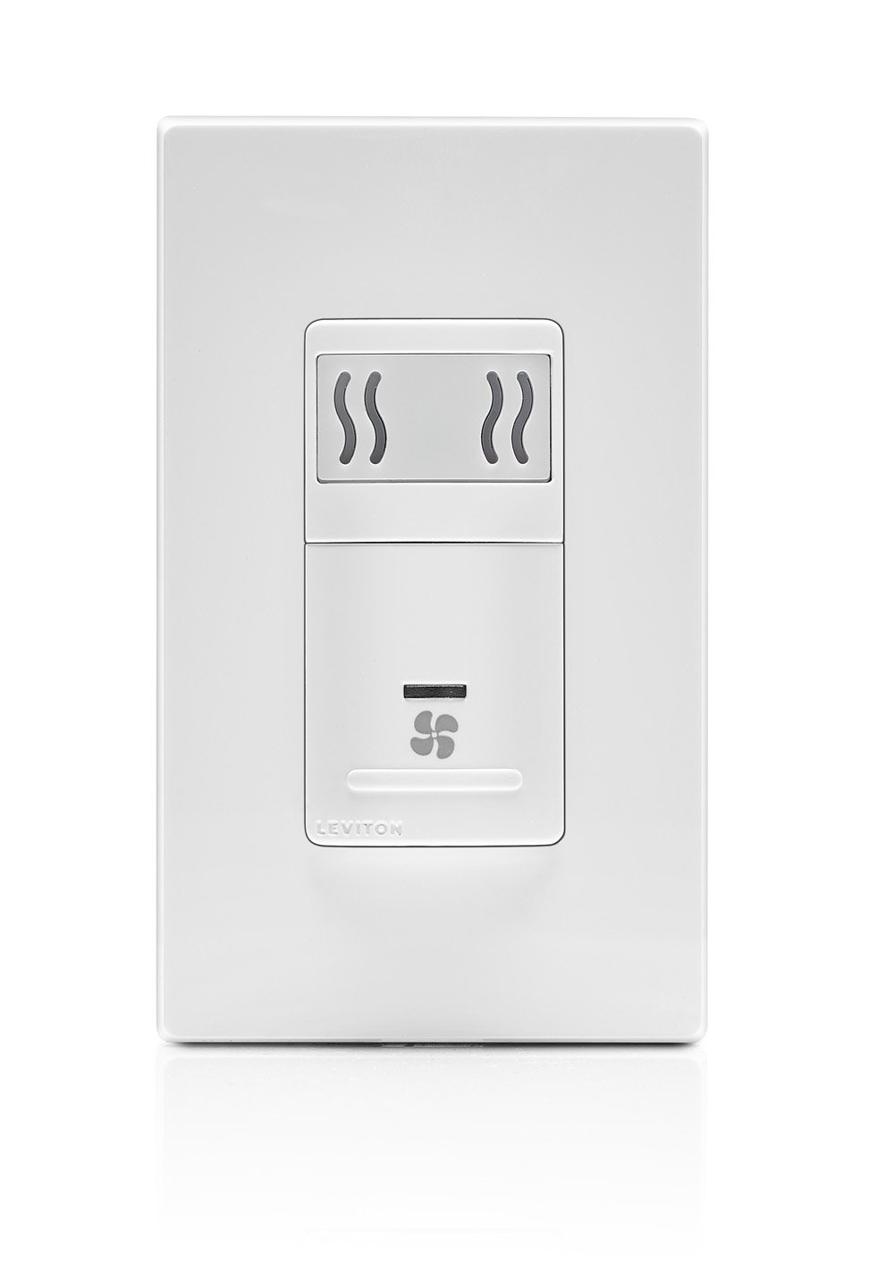 Leviton IPHS5-1LW Decora In-Wall Humidity Sensor & Fan Control , 3A, Single Pole, White