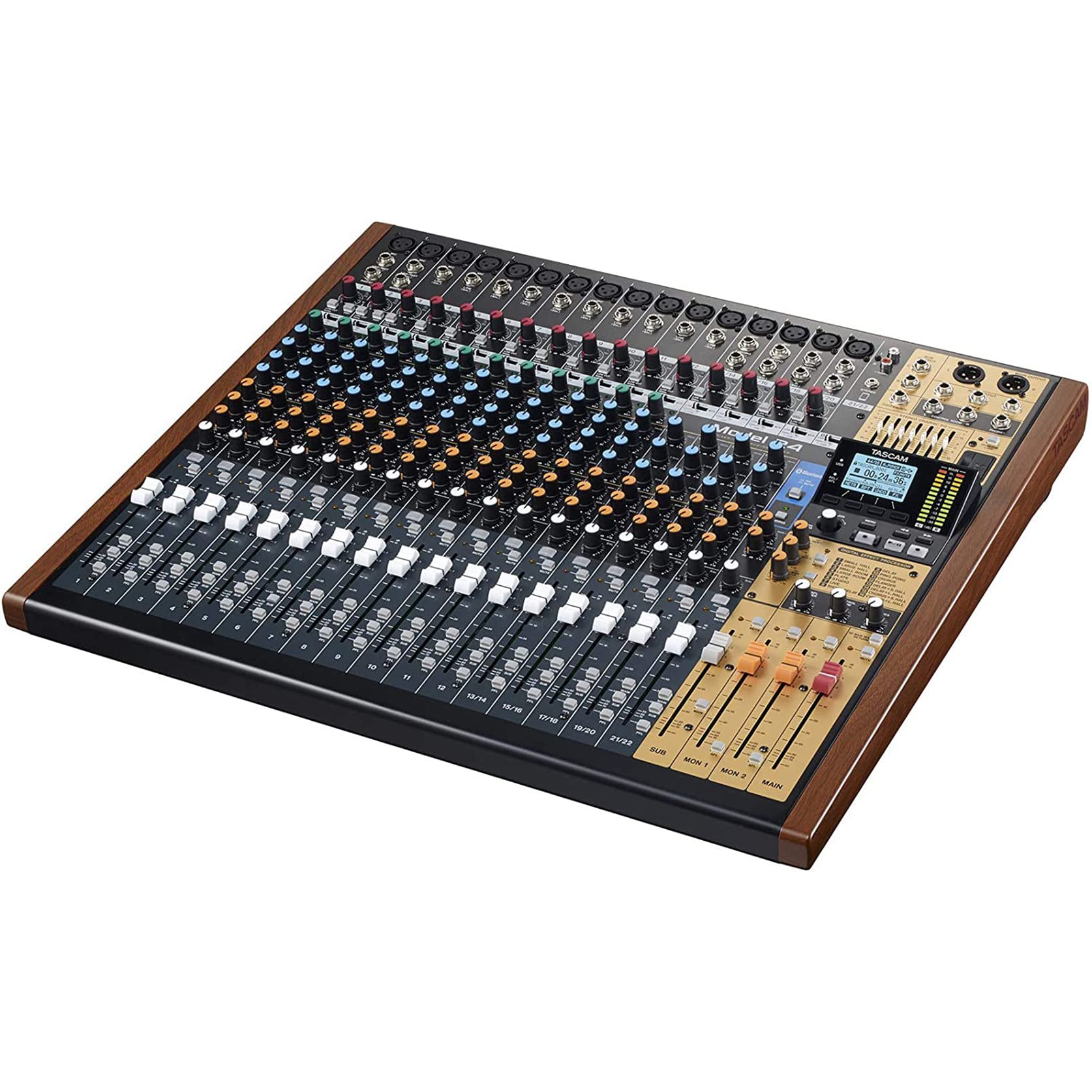 Tascam Model 24 Multi-Track Live Recording Console & AK-DC24 Model 24 Dust Cover