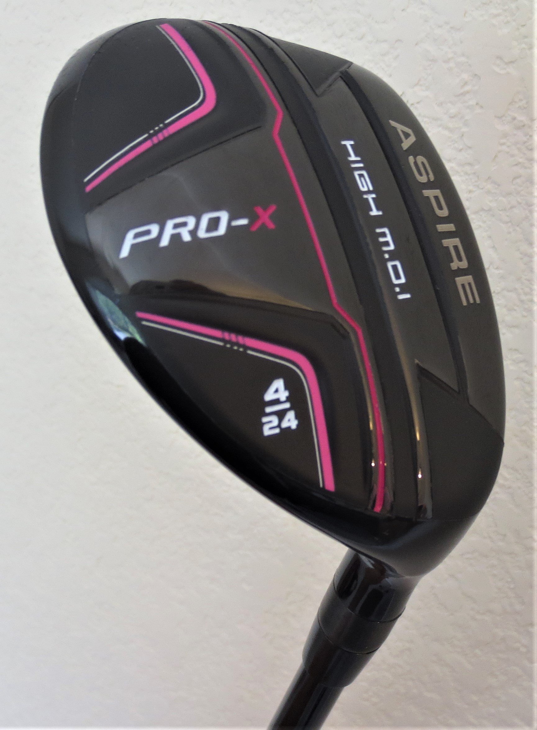 Ladies Complete Golf Club Set - Driver, Fairway Wood, 2 Hybrid Clubs, Irons, Putter, and Deluxe Bag Pink Right Hand
