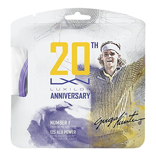 Luxilon ALU Power (16L-125mm) 20th Anniversary String Set (Purple)