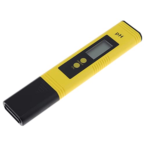 Smgda Digital PH Meter 0.01ph High Accuracy Pen Type Water Quality Tester for Water Hydroponics Pocket Size with 0-14 PH Measurement Range for Household Drinking, Pool and Aquarium