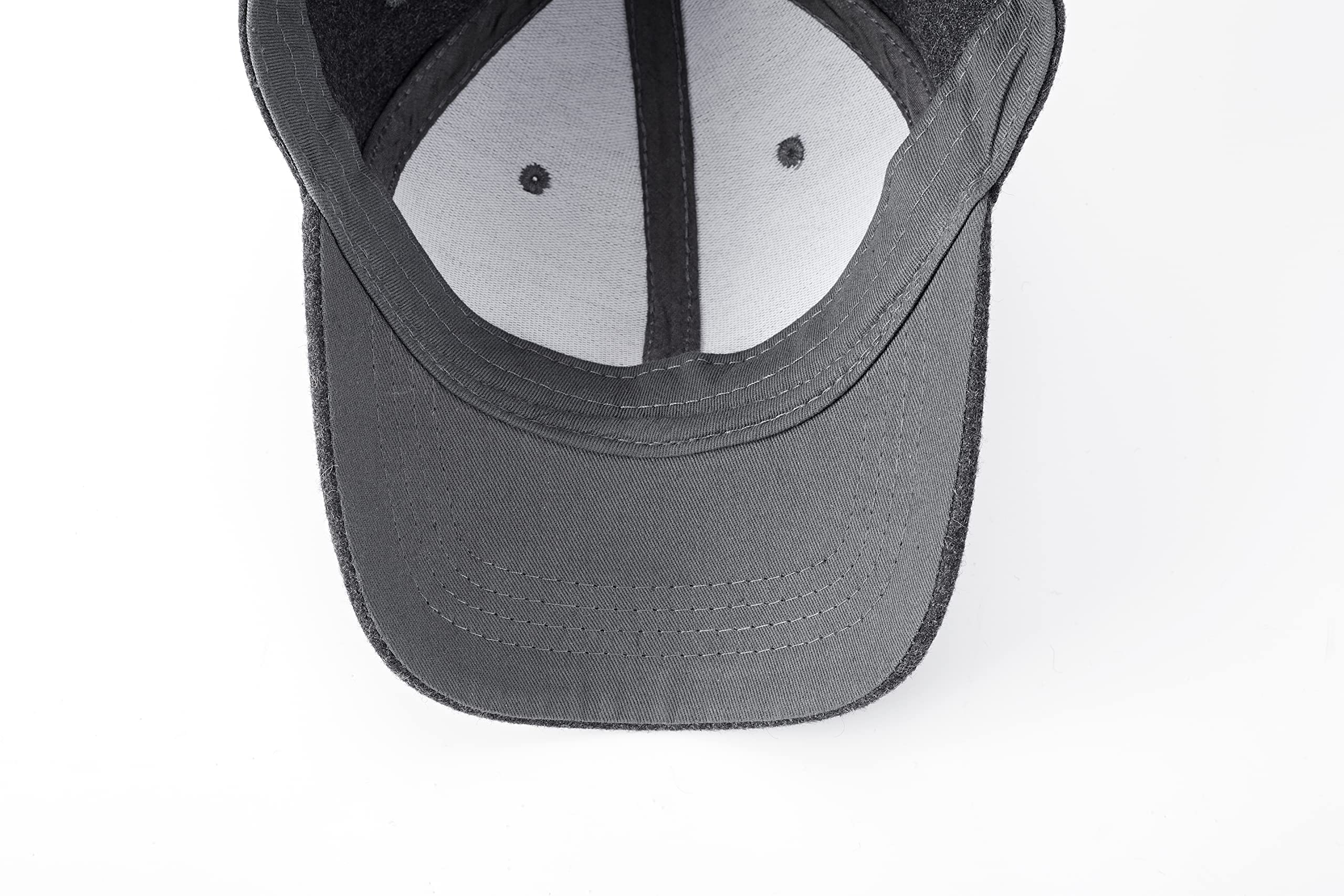 Save Green Life Adjustable Size of Warm Cashmere Baseball Cap Wool Hat Winter Unisex (Dark Gray), One