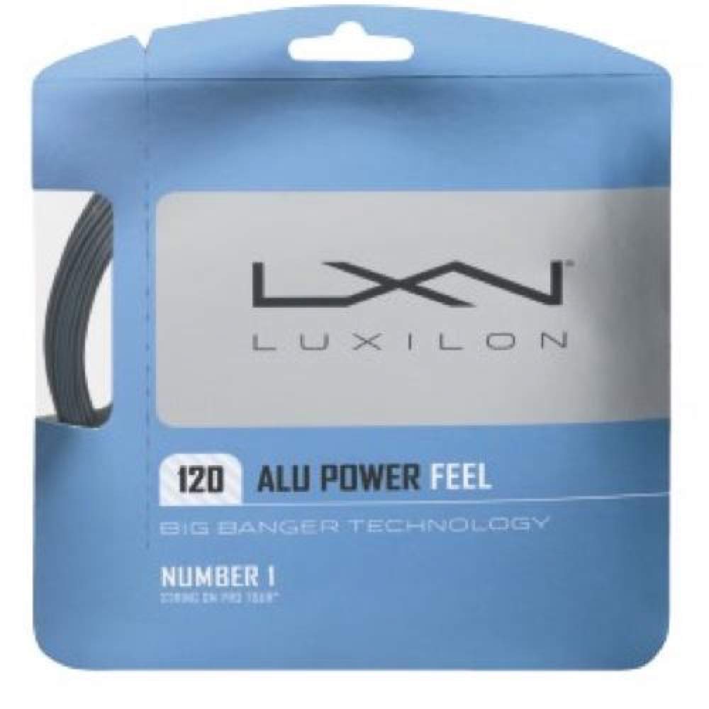 Luxilon ALU Power, Feel, Rough, Soft, Spin, Tennis String Set (ALU Power Soft [1 Set])