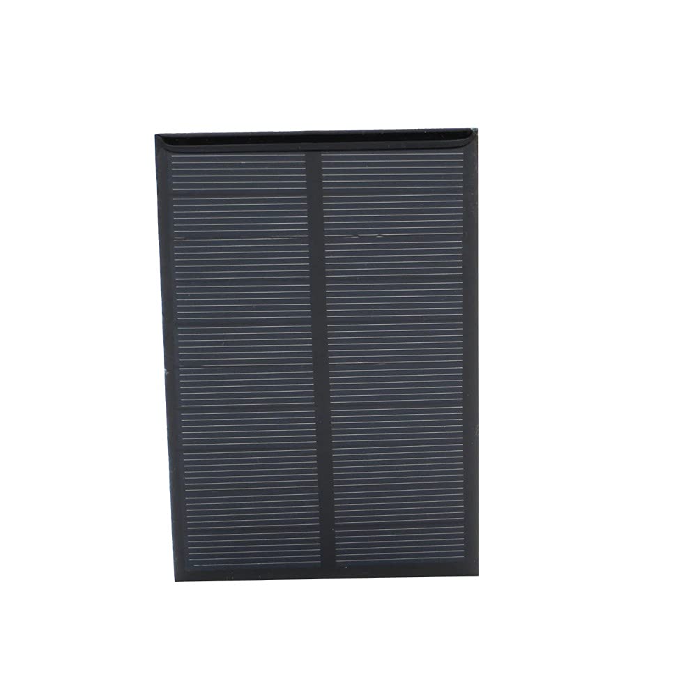 RedTagCanada Solar Panels 5V 1.25 watt 0.25A Monocrystalline Silicon Epoxy Module Mini Solar Cells for Charging Cellphone Battery for Arduino 110mm x 69mm