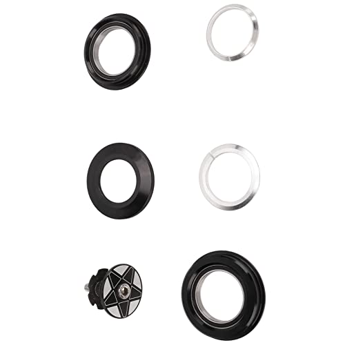 Road Bike Headset Bearing, External Headset Bearing Bowl Group Labor Saving 44‑49.7mm Waterproof for Bicycle
