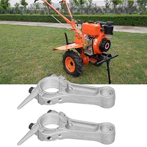 TOPINCN Crankshaft Connecting Rod Fit for 168F/GX160/GX200 22.5KW Gasoline Generator Replacement Parts 2PCS