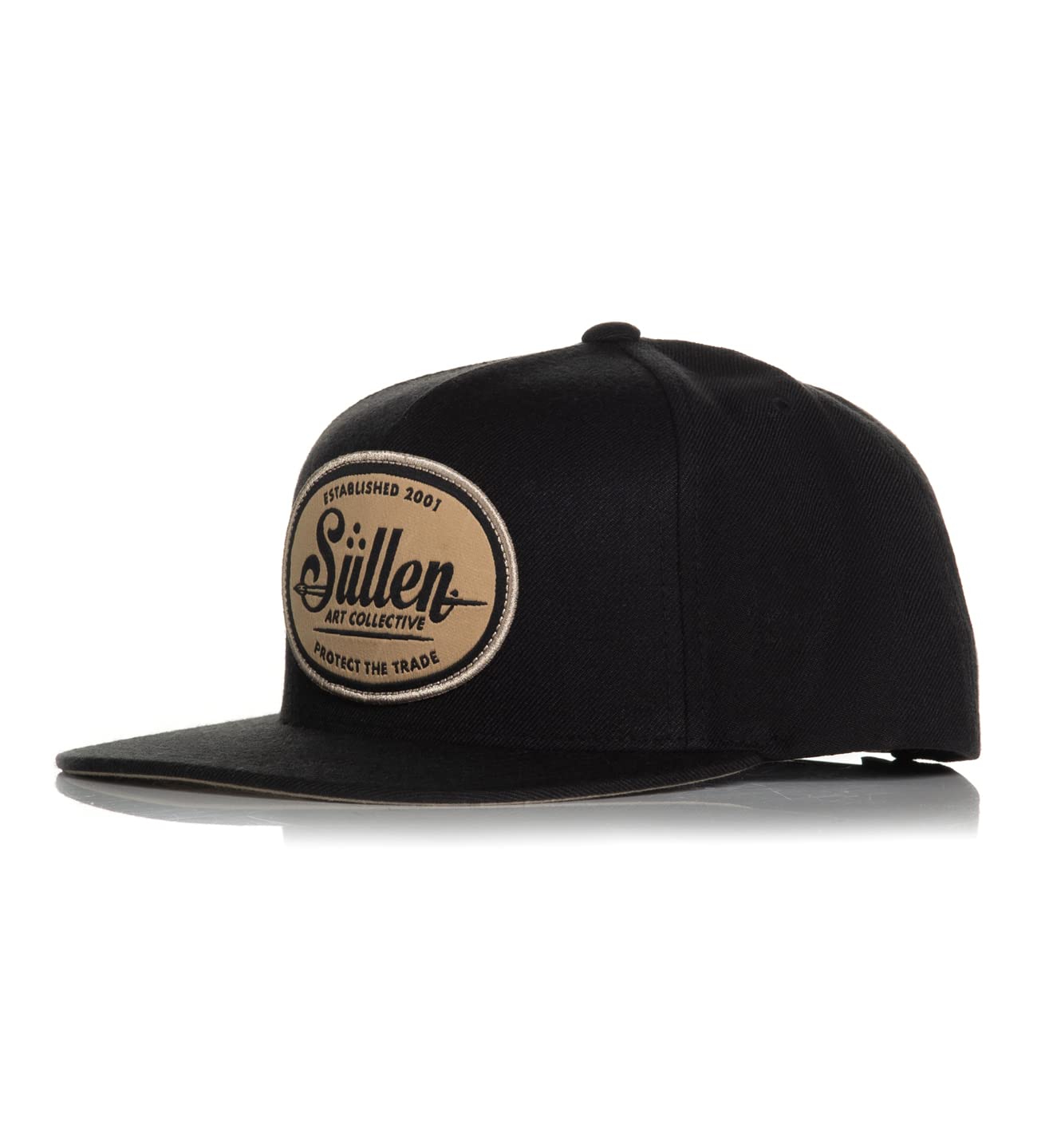 Sullen Establishment Snapback Tattoo Lifestyle Hat (Black/Khaki)