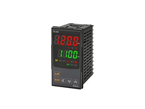 TK4H-24CR, Temp Control, DIN W48XH96mm, 2 Alarm, Current or SSR Drive Output 1, Relay Contact Output 2, 100-240VAC