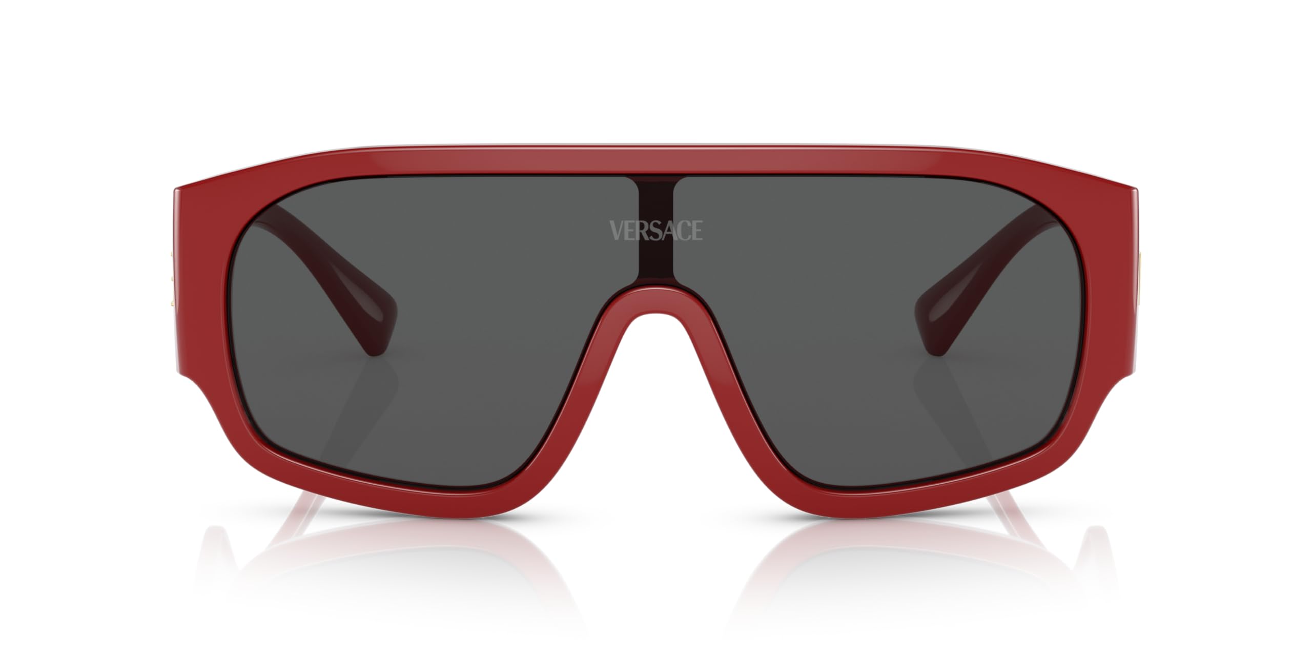 Versace Woman Sunglasses Red Frame, Dark Grey Lenses, 0MM