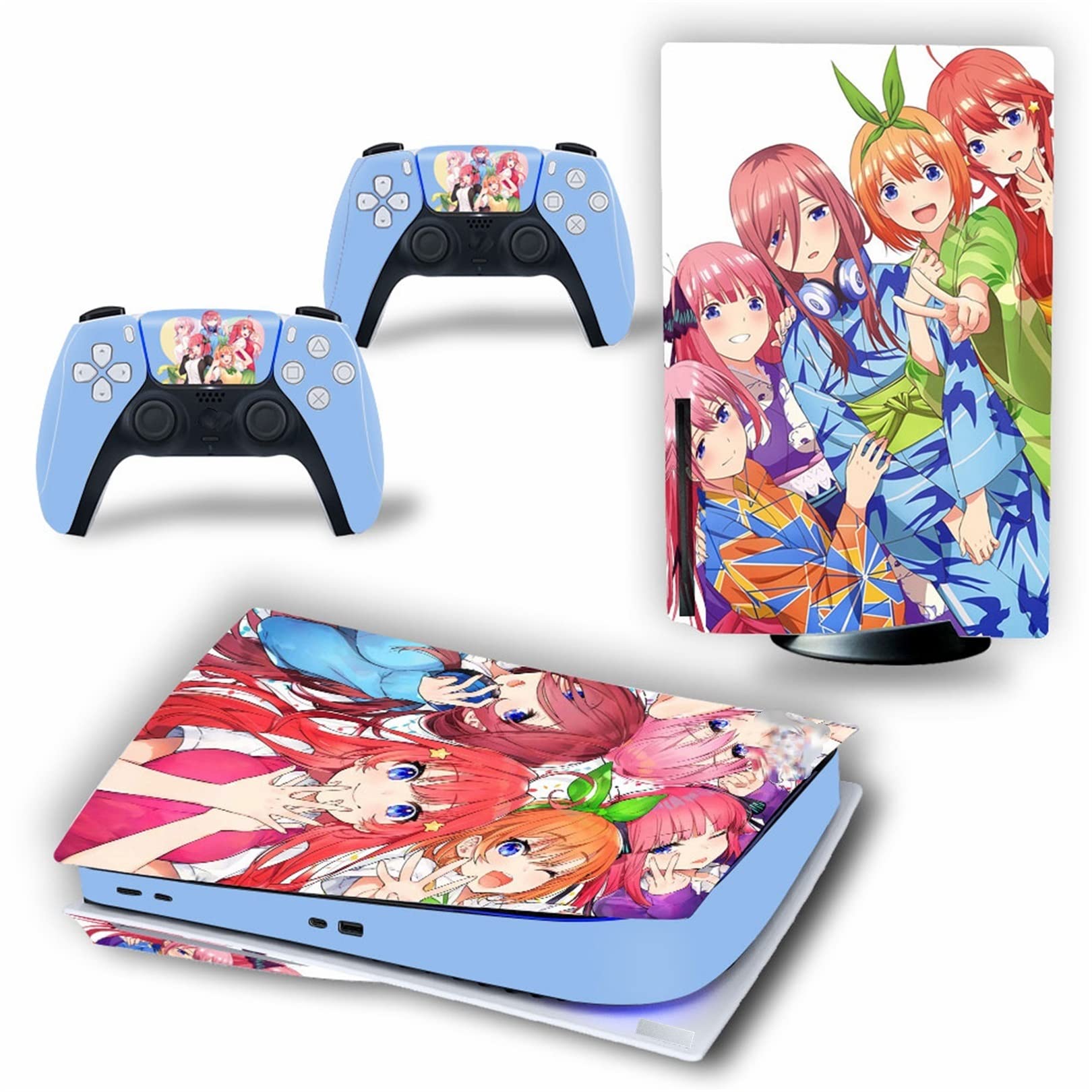 Top factory BUCEN for PS5 Skin Disc Edition & Digital Edition Console and Controller Vinyl Cover Skins Wraps Scratch Resistant, Compatible with for PS5 179997 Anti Scratch (Size : Disc Version)