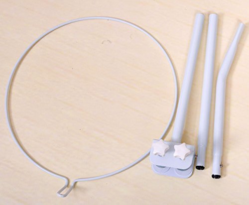 RuiHome Clip-On Stand Bracket for Crib Cot Bed
