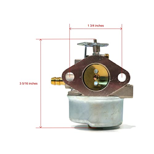 The ROP Shop New Carburetor Carb Tecumseh 640349 640054 640052 Snowblower Generator Chipper
