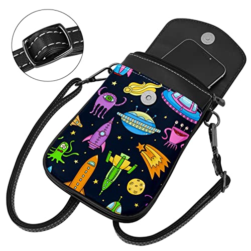 Small Crossbody Bag Rocket Cell Phone Purse Wallet