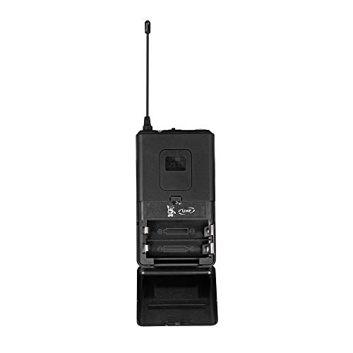 WENWEN Wireless Microphone System UHF 4 Channel 2 Handheld Mic 2 Headset 2 Lavalier Bodypack 2 Lapel Mic Pro Karaoke System Speaking Conference Wedding Party