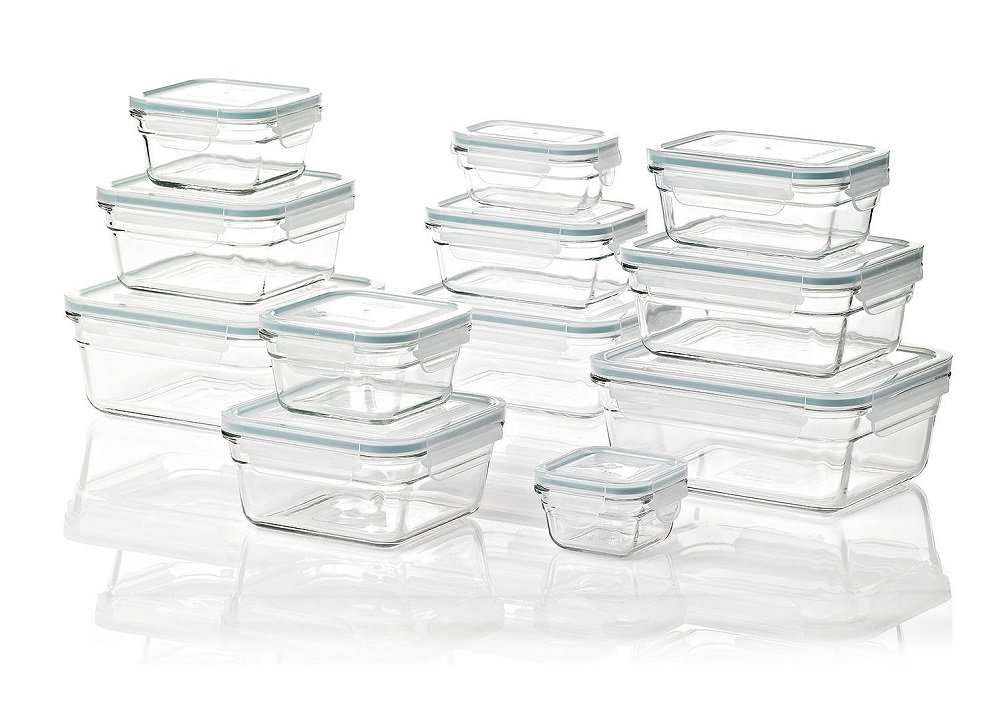 Members Mark 24 piece glass storage containers