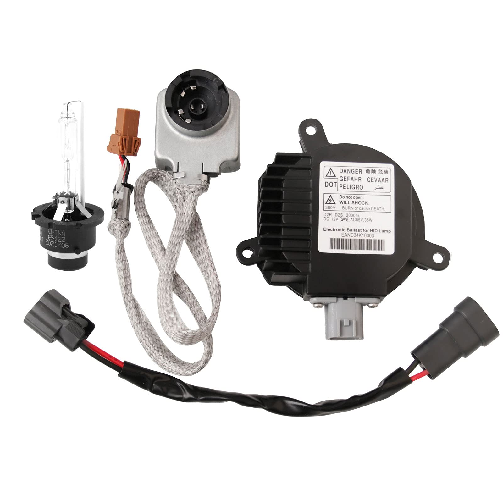 Nakuuly Headlight Control Unit with Ignitor Compatible with Infiniti EX35 FX35 FX45 G35 G37 M35 Altima GT-R Maxima Rogue