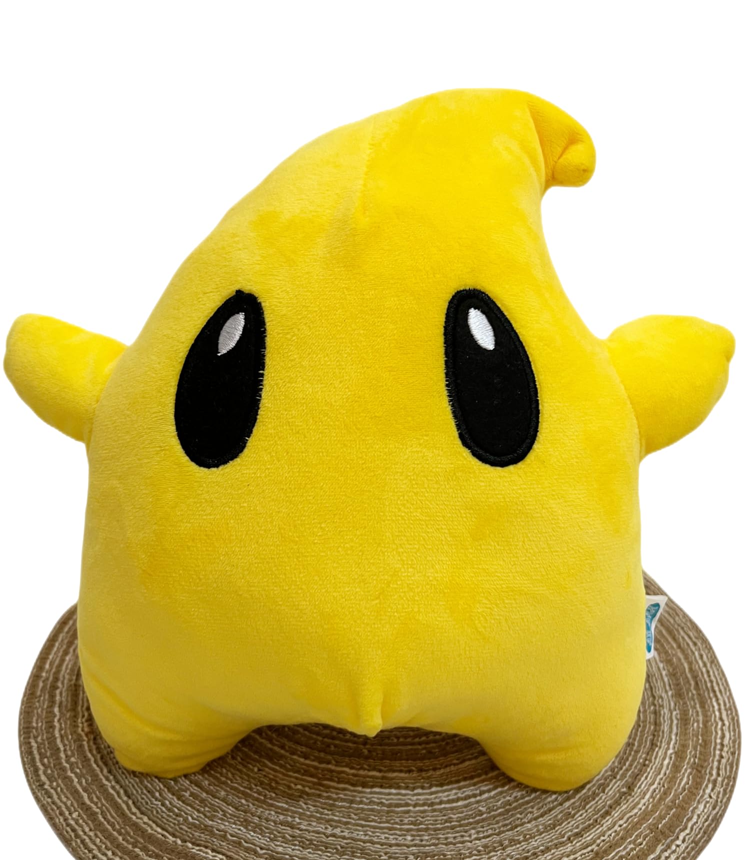 Yonune HOSOLO AILAAH Mario All Star Collection Luma Star Stuffed Plush Toy Gift for Fans Birthday 10"(Yellow)…