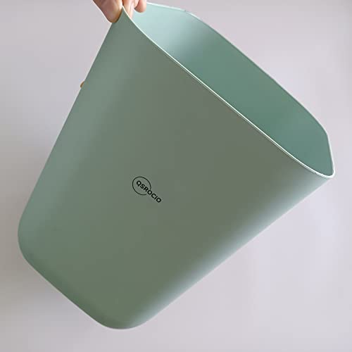 QSROCIO-Waste bins for household use, Small Trash Can Wastebasket for Kitchen Office Bathroom