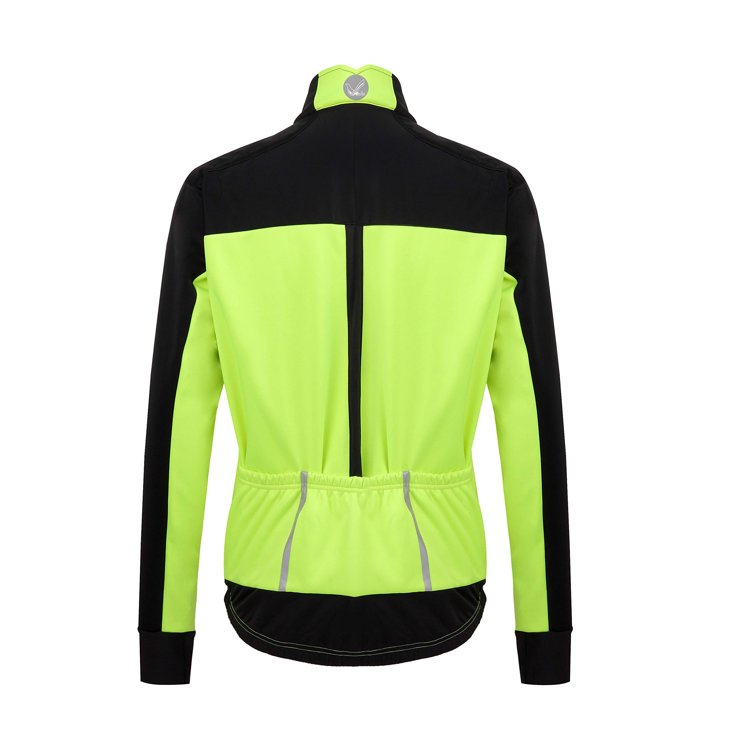 Men's Thermal Cycling Jacket Long Sleeve Snow Water Reflective Windproof Firewall Winter Biking Jacket