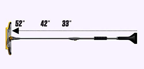 True Temper Ames-ABTT5212, 52-Inch Snow Brush