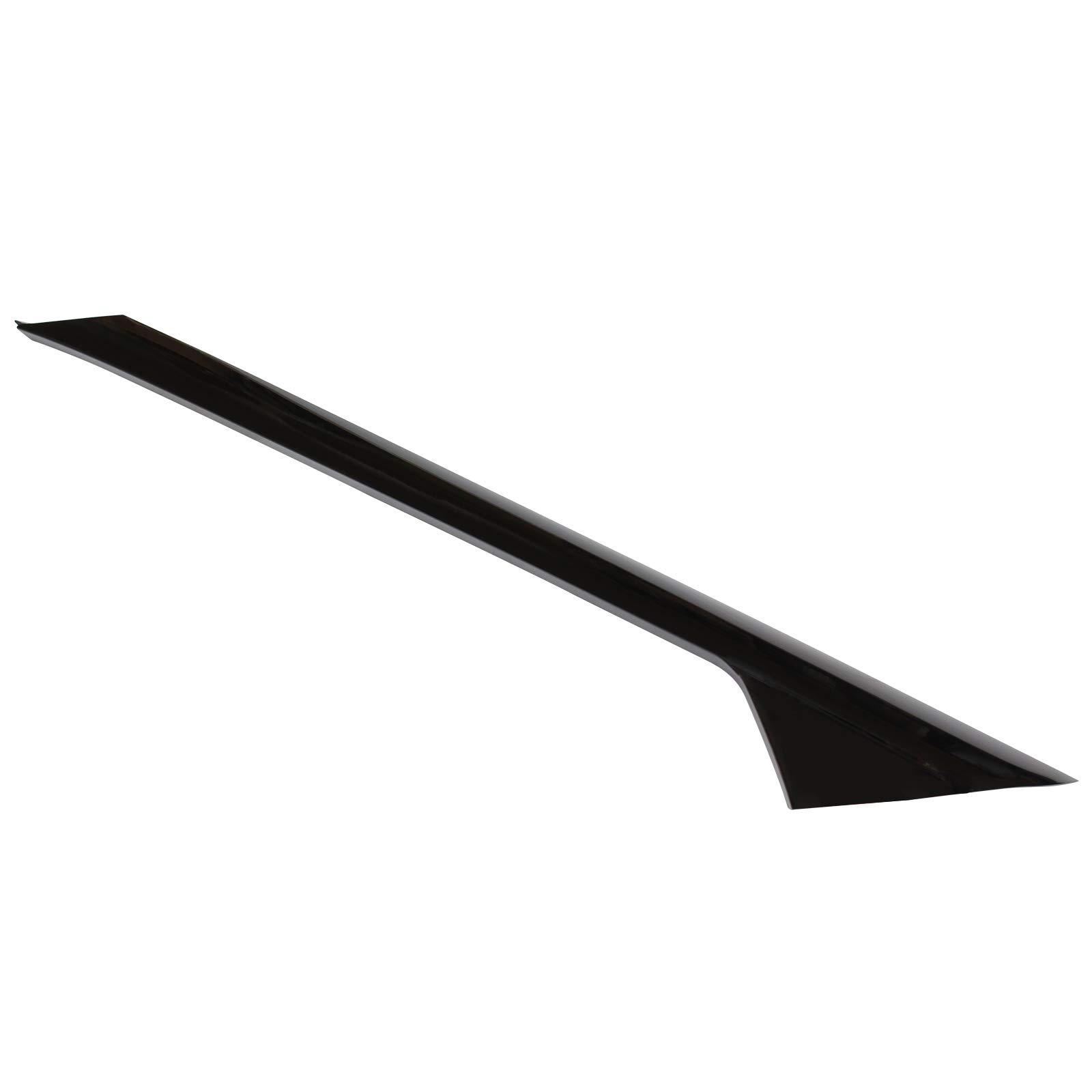 NewYall Right Glossy Black Windshield Outer Trim Pillar Molding