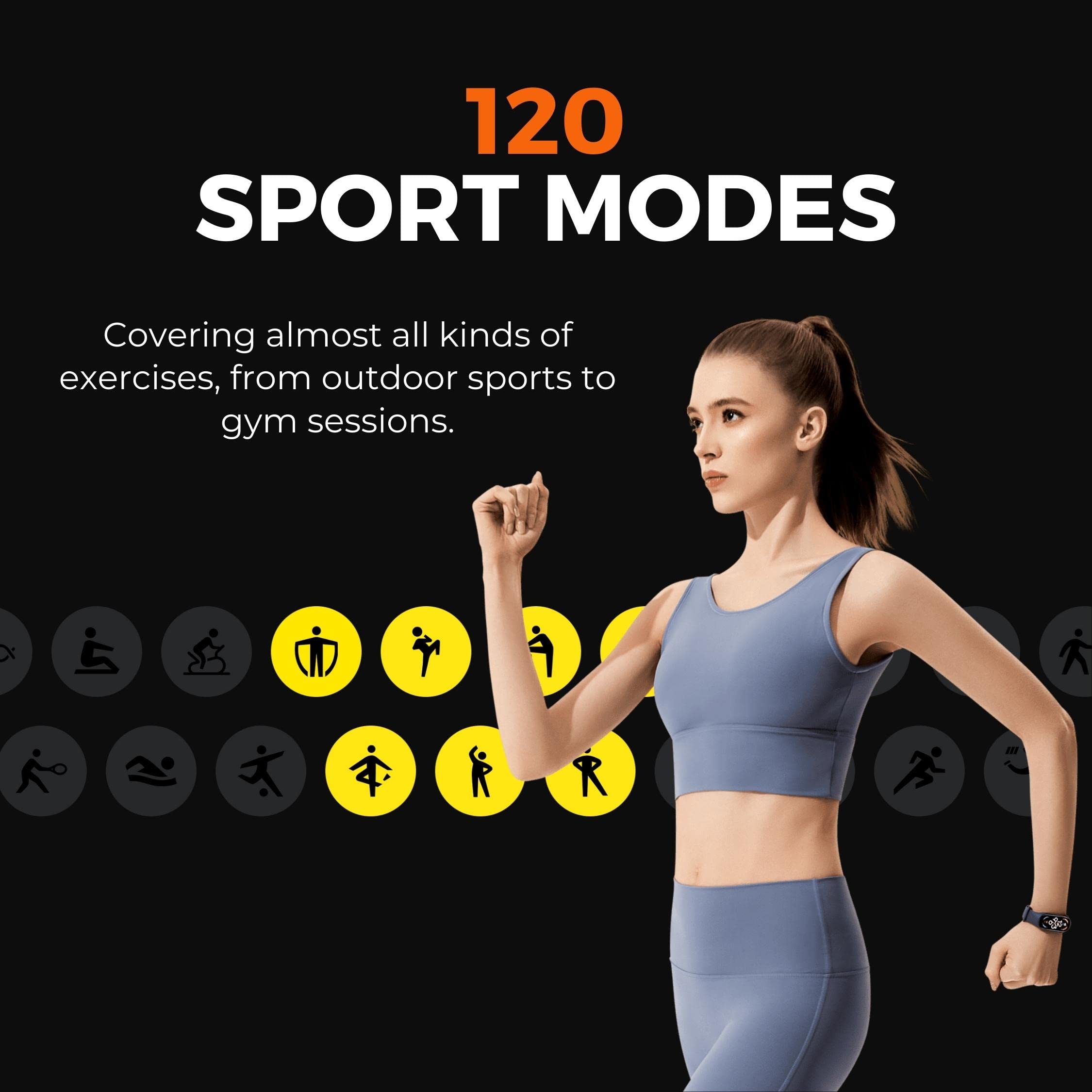 Xiaomi Mi Band 7 Smart Bracelet 6 Color AMOLED Screen Miband 7 Blood Oxygen Fitness Traker Bluetooth 5.2 Waterproof Smart Band