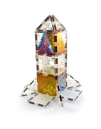 MAGNA-TILES Freestyle 40-Piece Magnetic Construction Set, The ORIGINAL Magnetic Building Brand