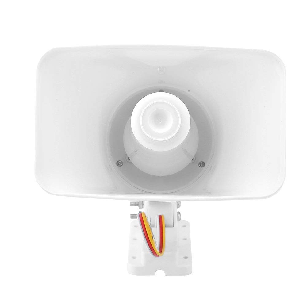 Wired Alarm Siren Horn, 150 dB DC 12V Dual Tone Wired Horn Siren Burglar Anti Theft Loudspeaker Home Security Alarm System for Indoor Outdoor Security