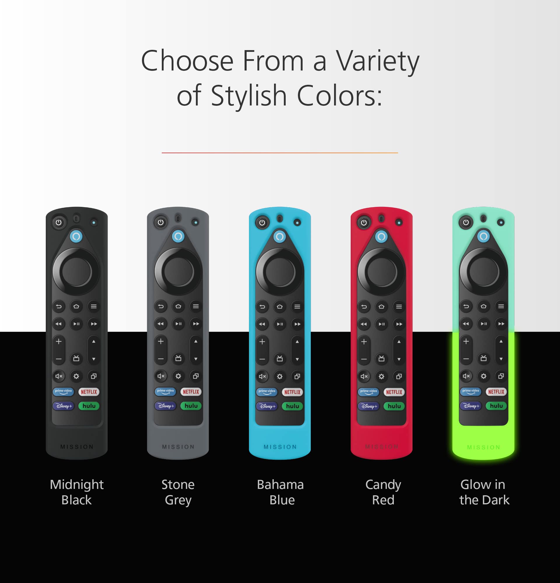 Made for Amazon Remote Cover Case for Fire TV Edition, Fire TV Omni Series, and Fire TV 4-series