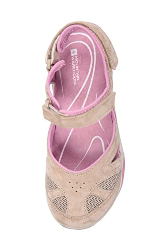 Mountain Warehouse Bournemouth Womens Covered Sandals - For Summer Brown Womens Shoe Size 7 US