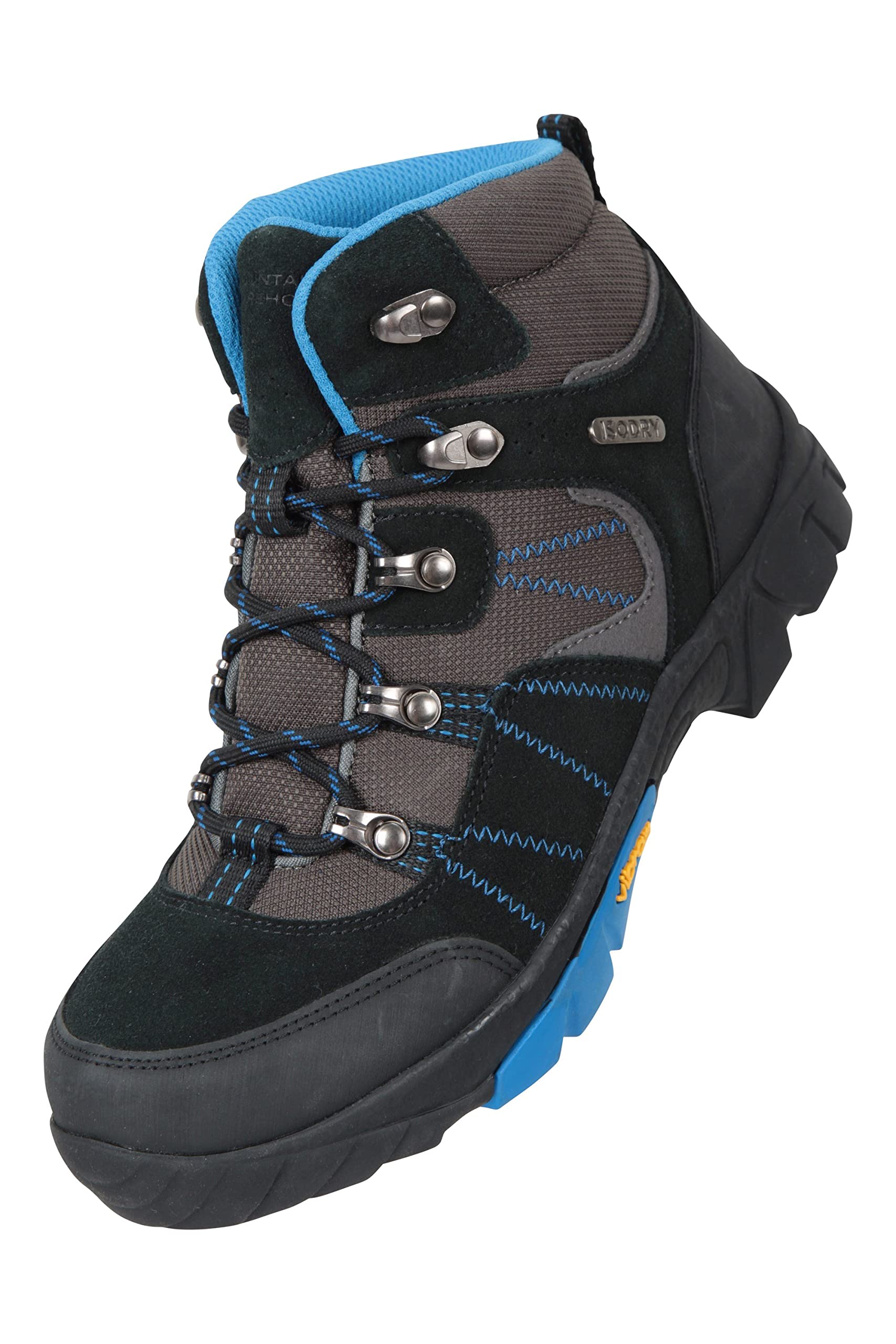 Mountain Warehouse Edinburgh Vibram Youth Waterproof Hiking Boots Pink Kids Shoe Size 4 US