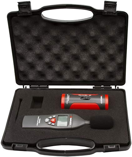 Triplett SLM400-KIT Decibel Sound Level Meter with Calibrator, 35 to 130dB