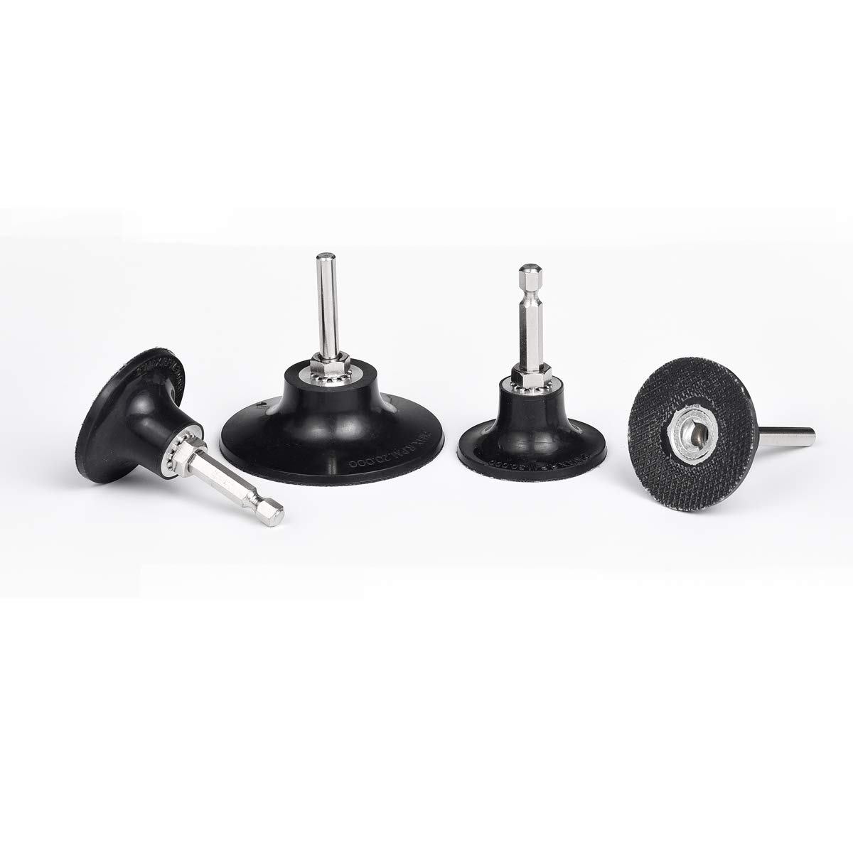 Tshya Quick Change Disc Pad Holder, 4 Pack Roll Lock Disc Holder, with 1/4" Shanks for Die Grinder Accessories