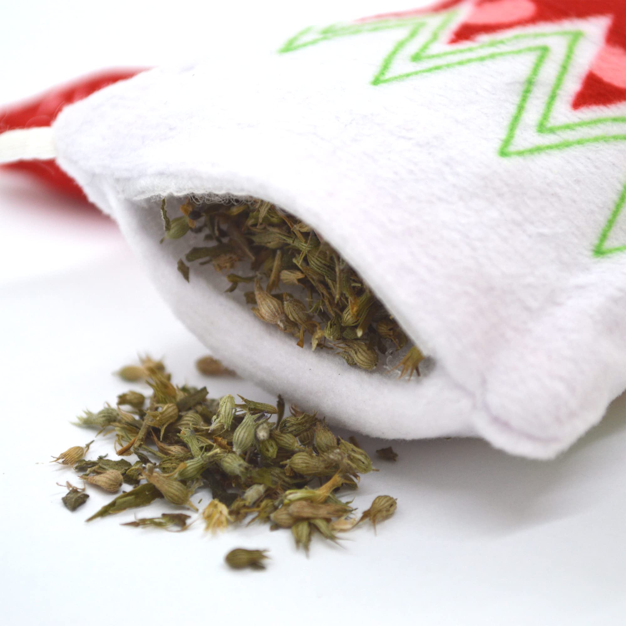 Meowijuana | Get Stuffed Bundle | Get Stuffed Stocking and Winter Lift | Promotes Play and Cat Health | Includes Organic Catnip | Feline and Cat Lover Approved