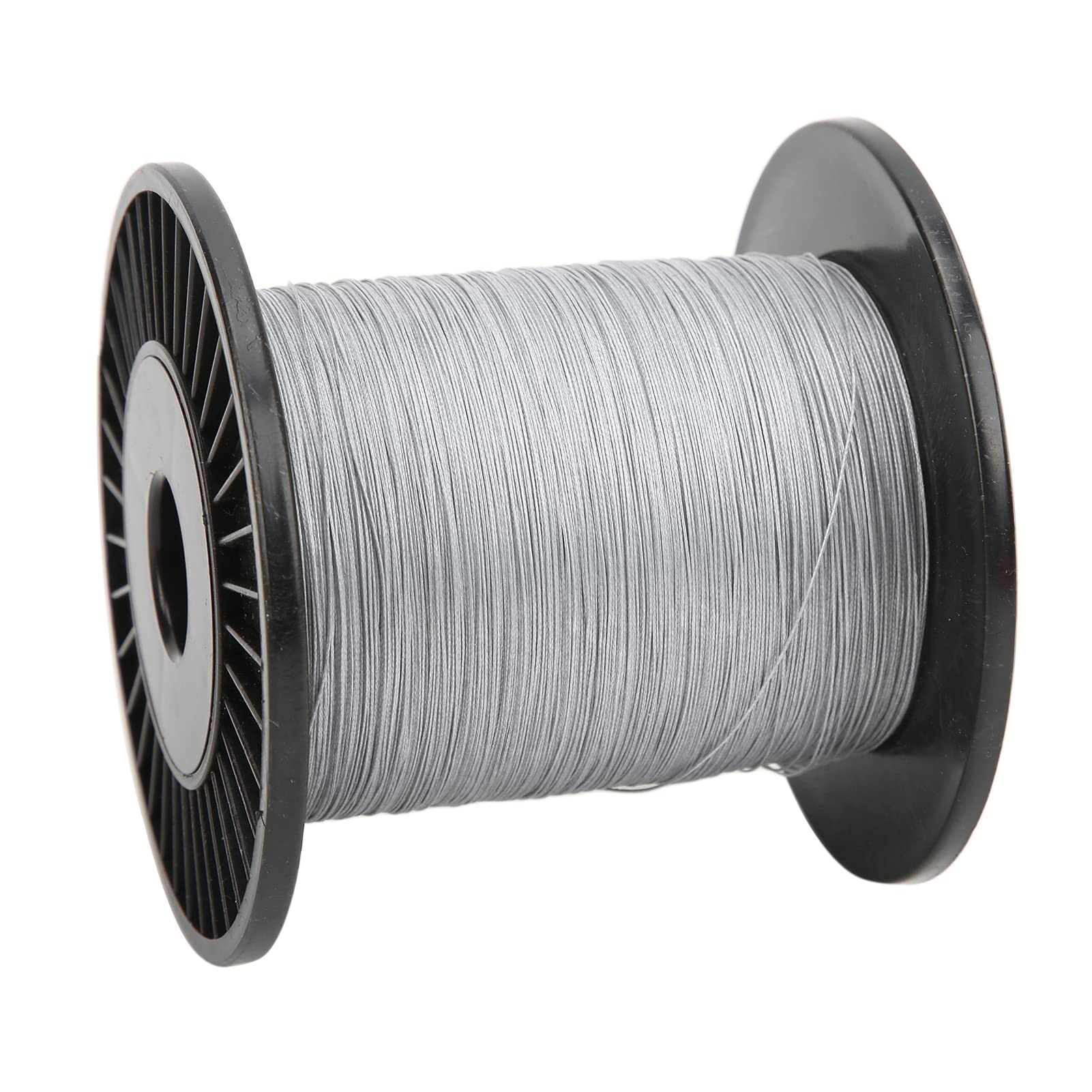 PE Fishing Line, Standard Wire Diameter 500m Fishing Line Glossy Strong Pulling Force Withstand 10 Kg/22lb Environmental for Saltwater for Freshwater(1.0 gray)
