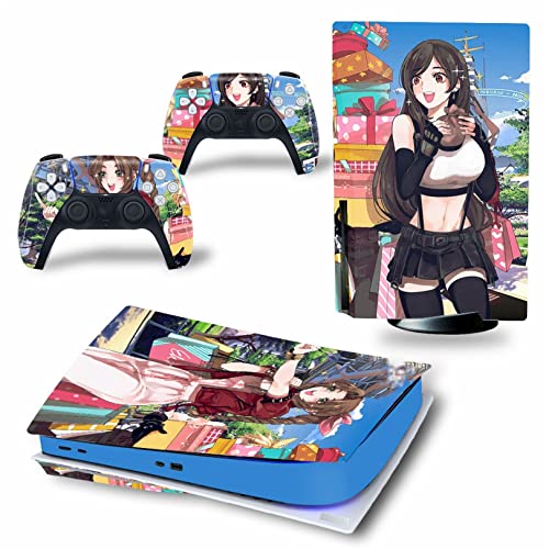 Top factory BUCEN for PS5 Skin Disc Edition & Digital Edition Console and Controller Vinyl Cover Skins Wraps Scratch Resistant, Compatible with for PS5 178267 Anti Scratch (Size : Disc Version)